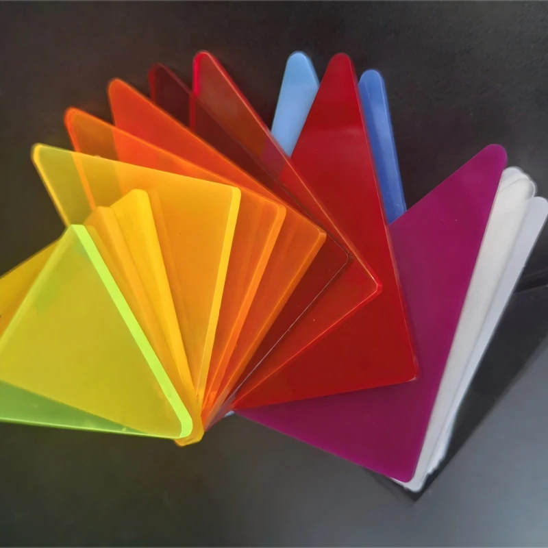 Custom Frosted/Glossy Acrylic Color Blocks | Various Sizes Acrylic Sheets